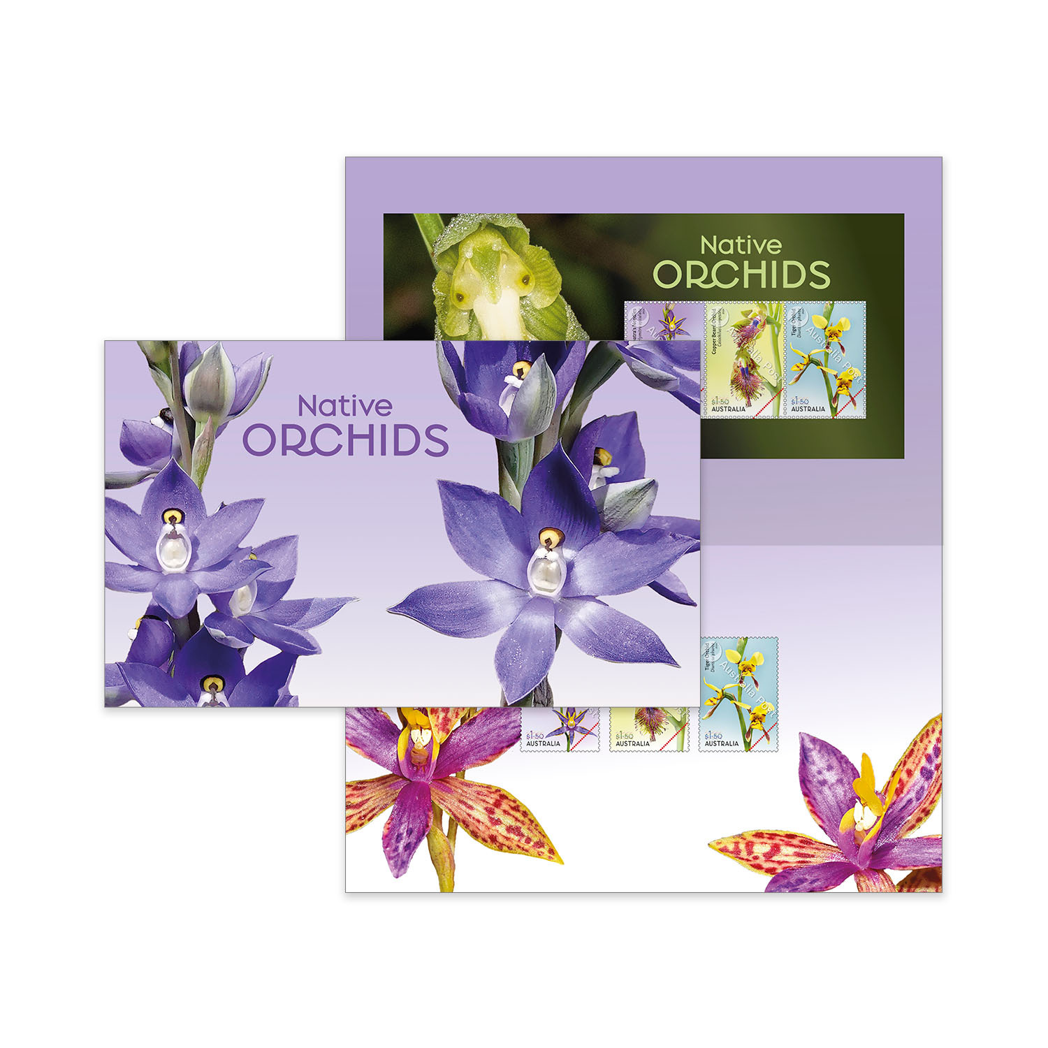 Native Orchids Stamp Pack - View all