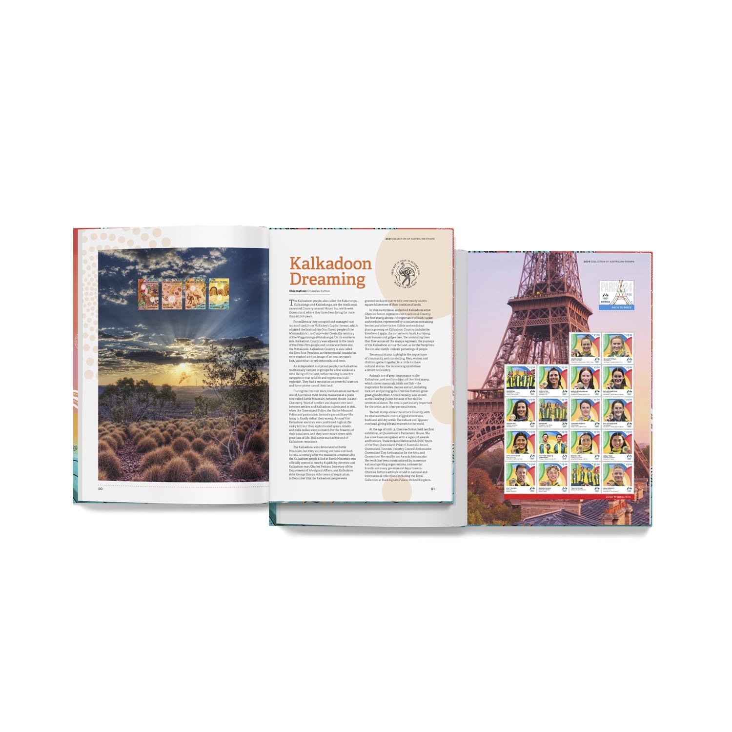 2024 Annual Collection of Australian Stamps (deluxe edition) - View all