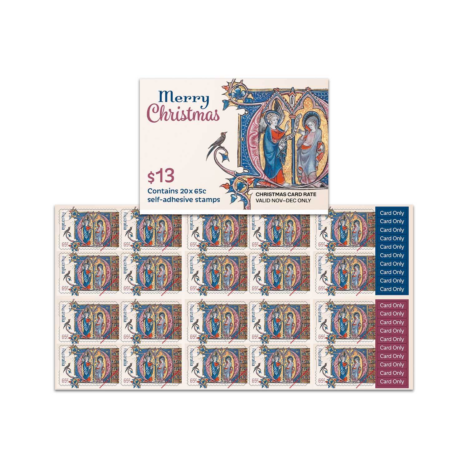2024 Christmas Self-Adhesive Booklet of 20 x 65c Stamps – Religious ...