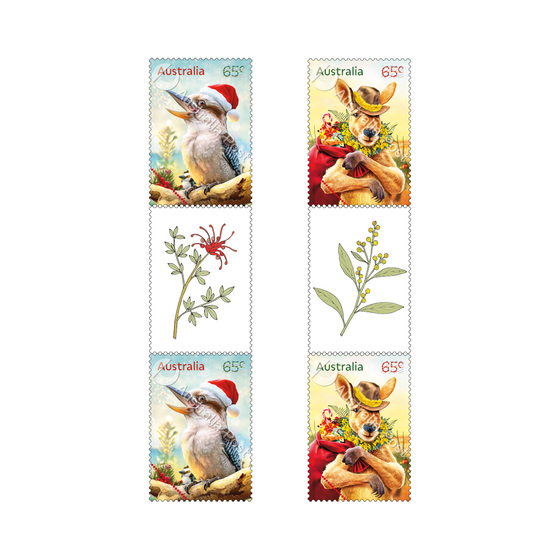 2024 Christmas Stamp Greeting Card - Seasonal stamps