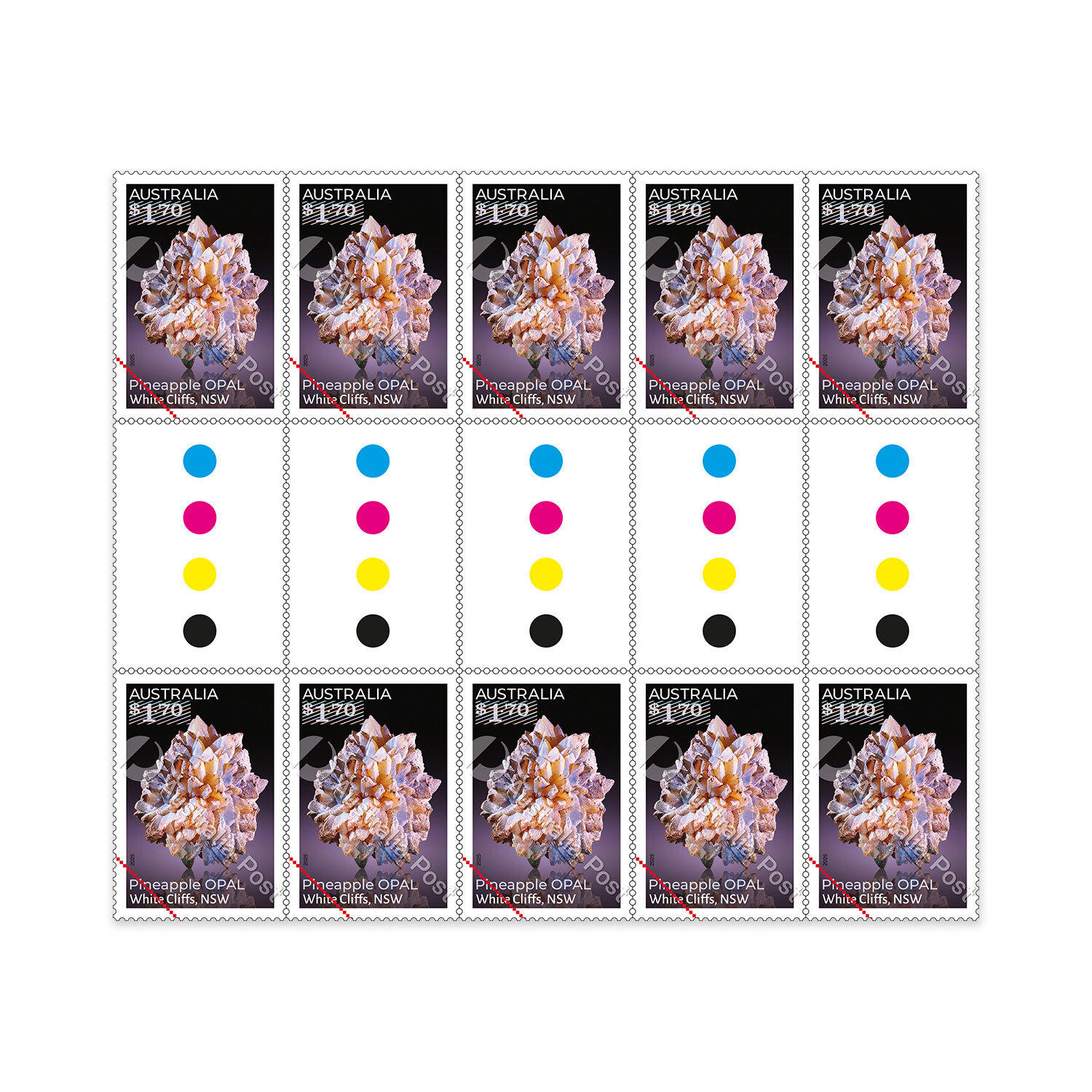 Opals Gutter Strip 10 x $1.70 – Pineapple Opal - View all