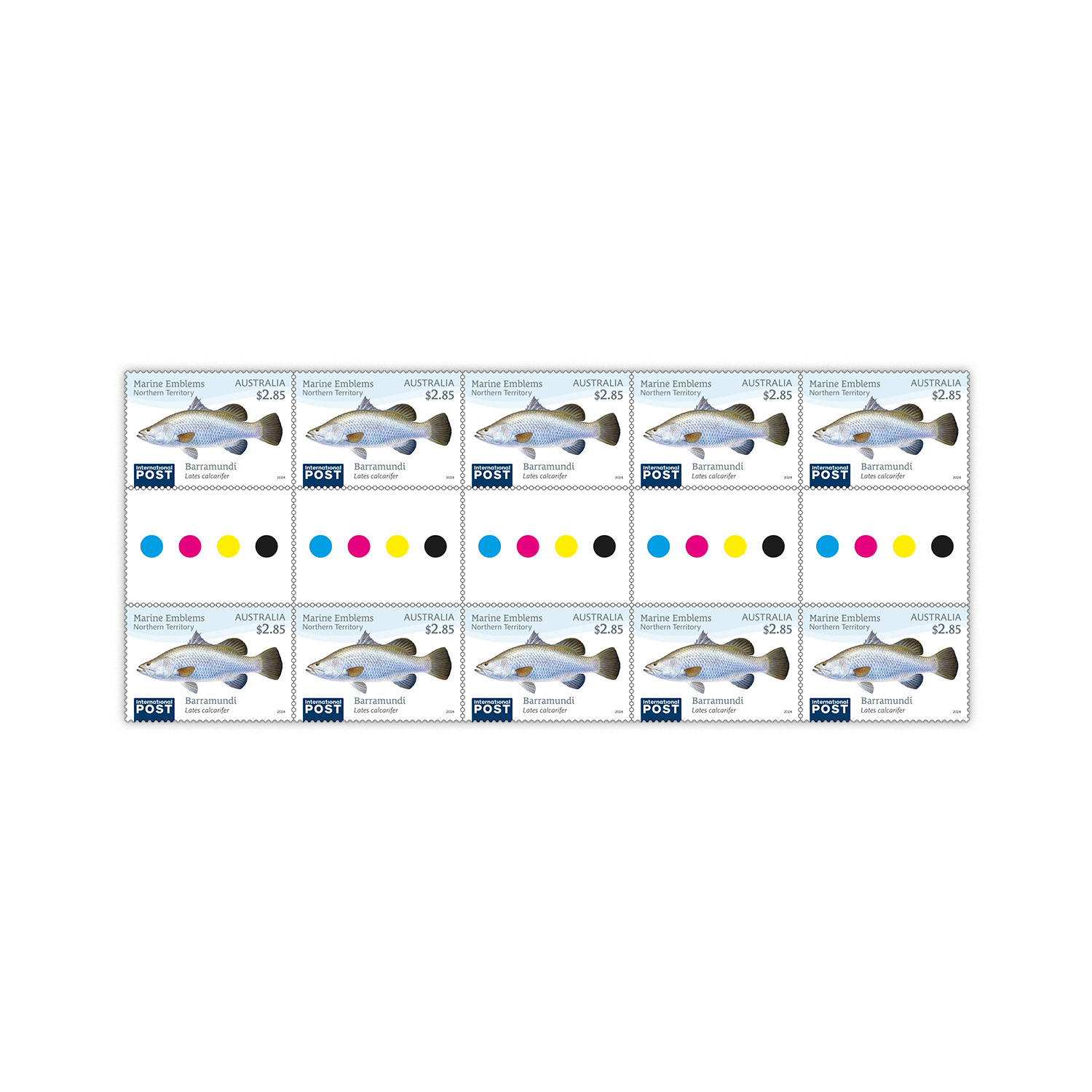 Marine Emblems 2 Gutter Strip of 10 x $2.85 International New Zealand ...