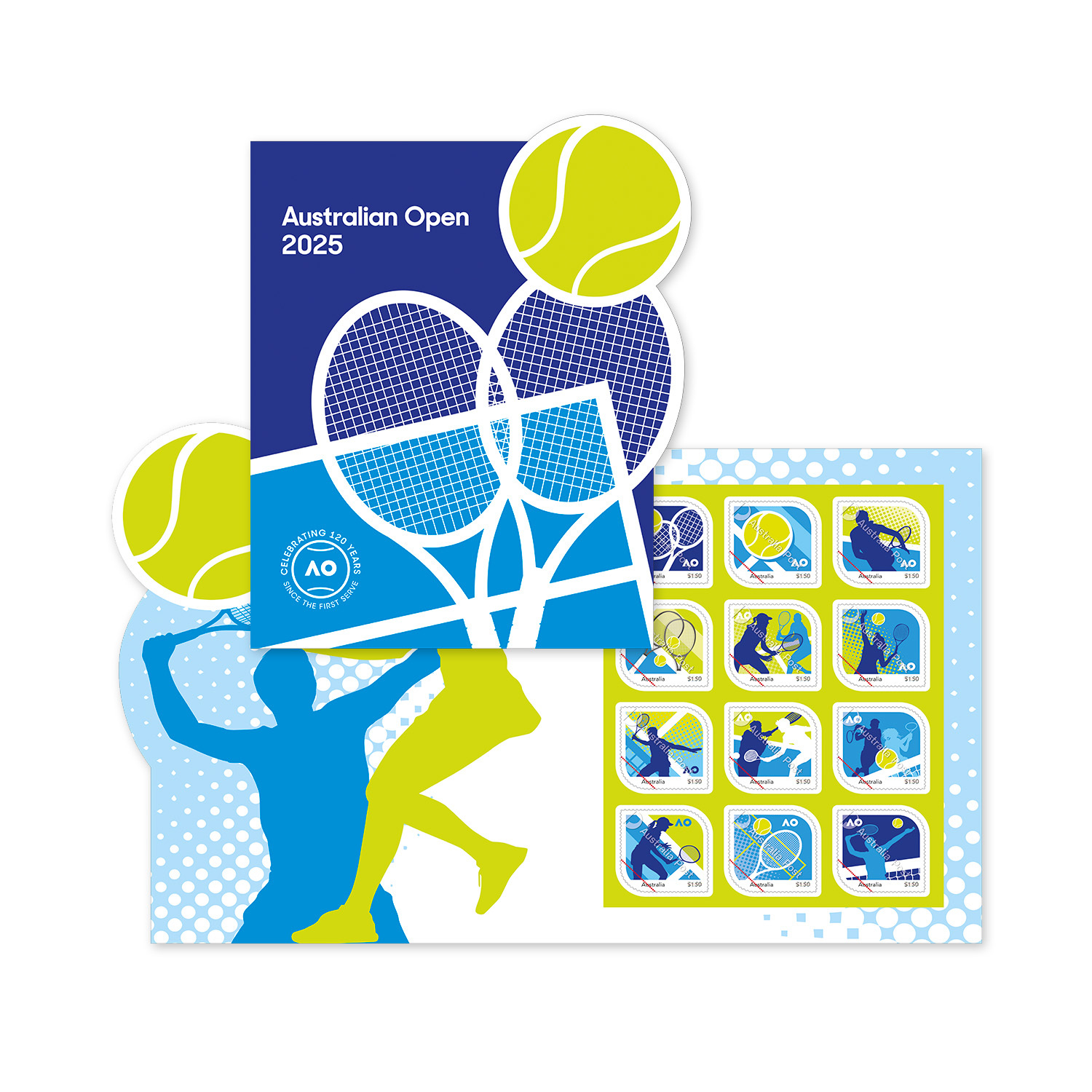 Australian Open Stamp Pack - Australian Open 2025