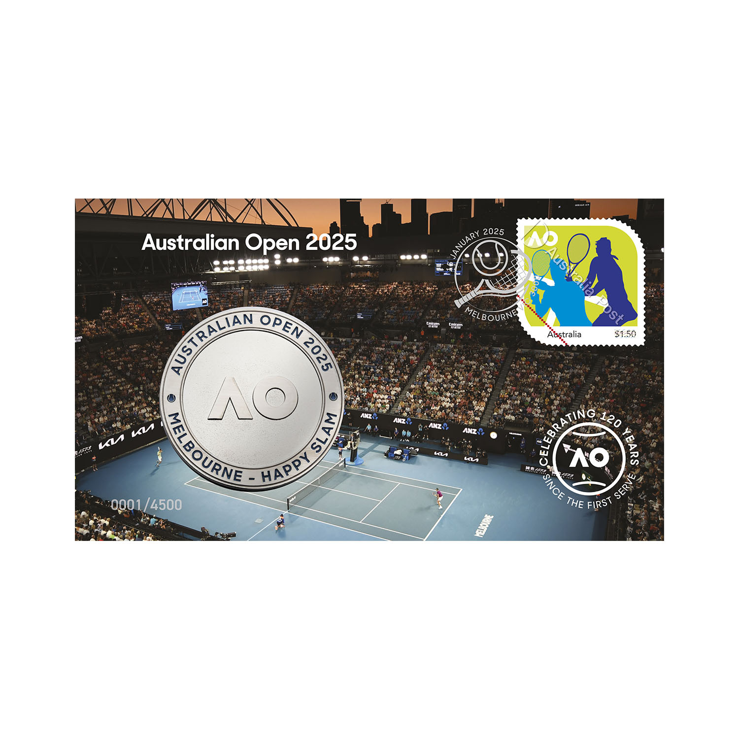 Australian Open Medallion Cover - Australian Open 2025