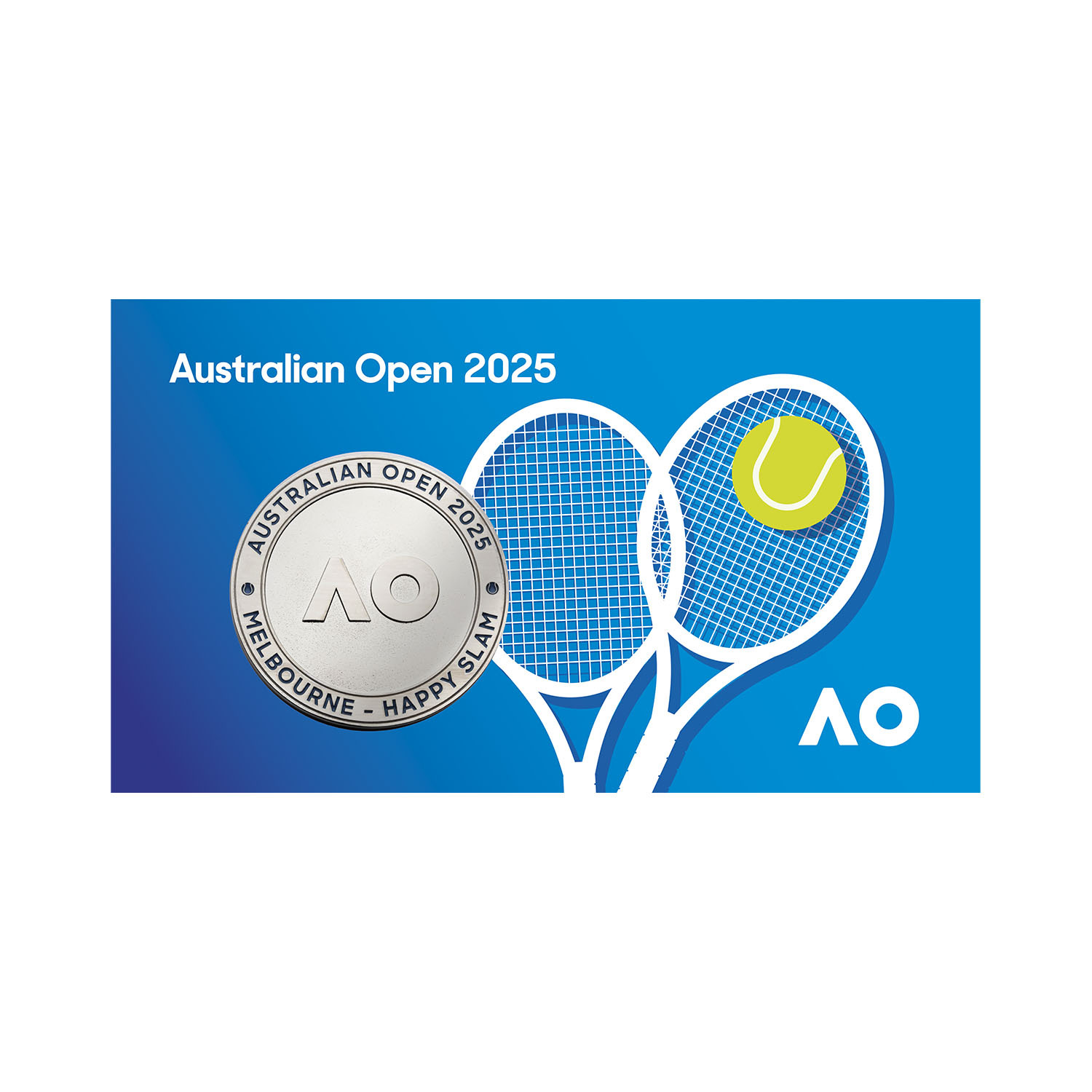 Australian Open Medallion Cover - Australian Open 2025