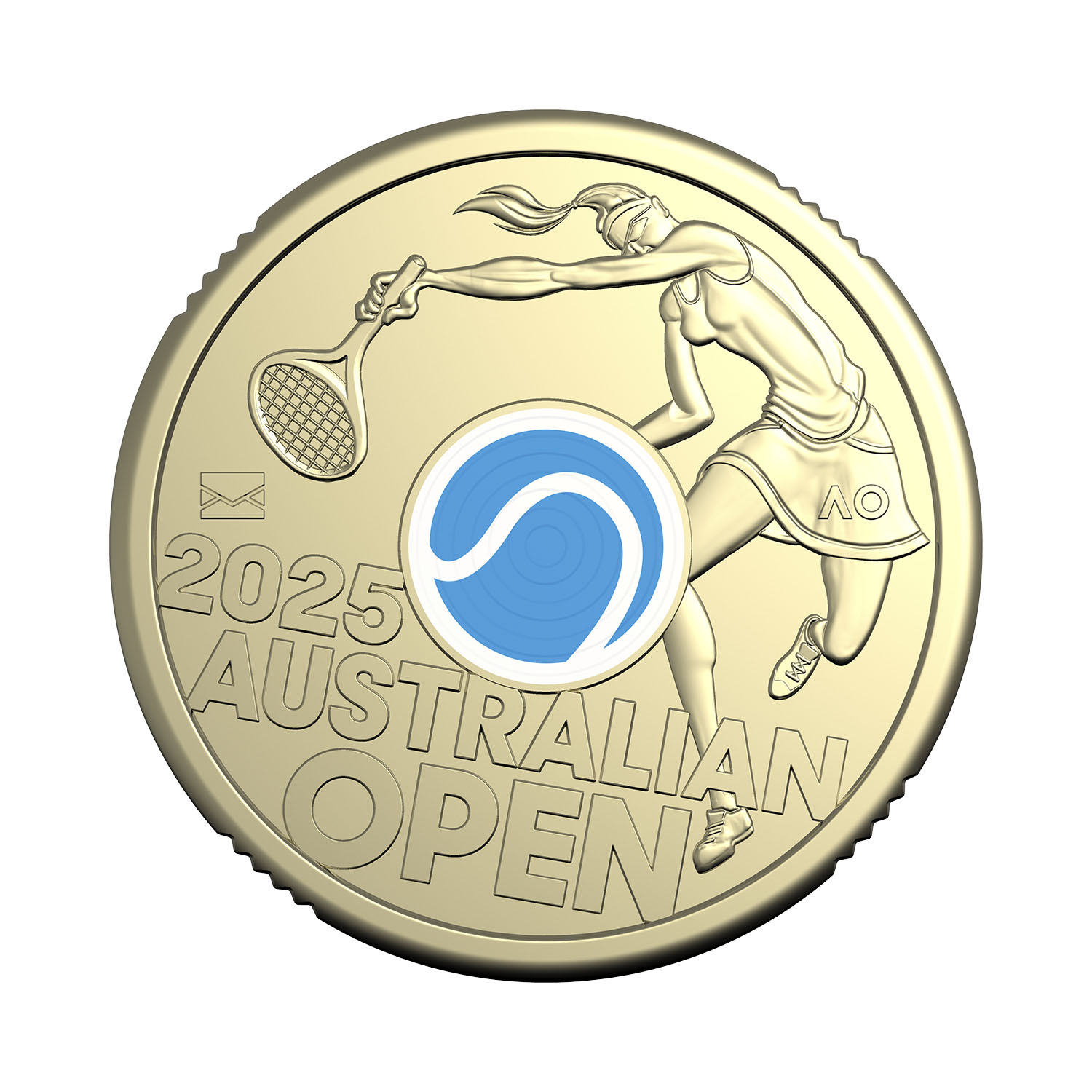 2025 Women’s Australian Open $2 Privy Mark Coin in Folder - Australian ...