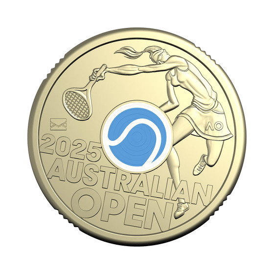 2025 Women’s Australian Open $2 Privy Mark Coin in Folder - Australian ...