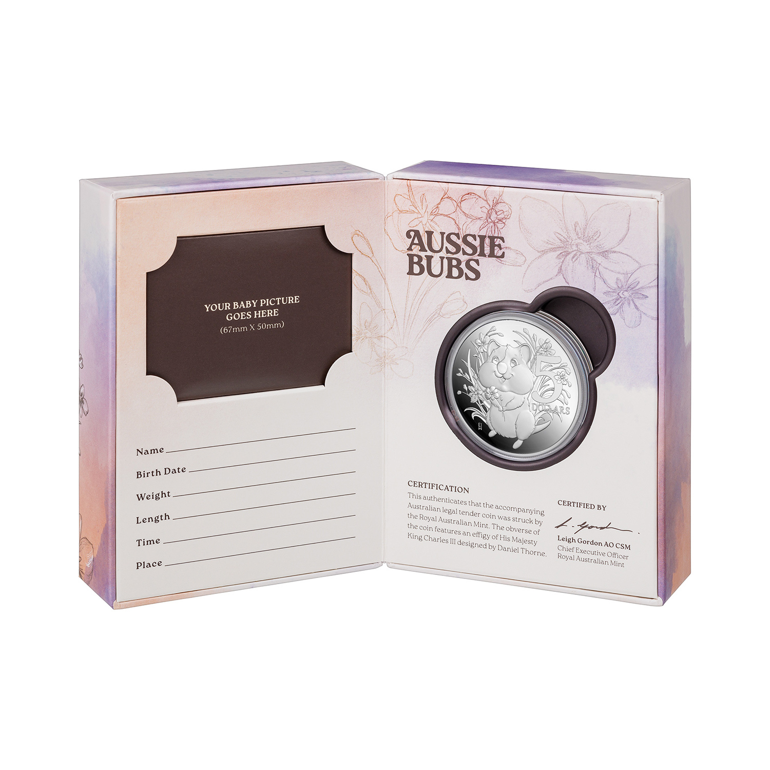 2025 $5 1 oz Fine Silver Proof Coin – Baby Coin: Aussie Bubs - Royal ...
