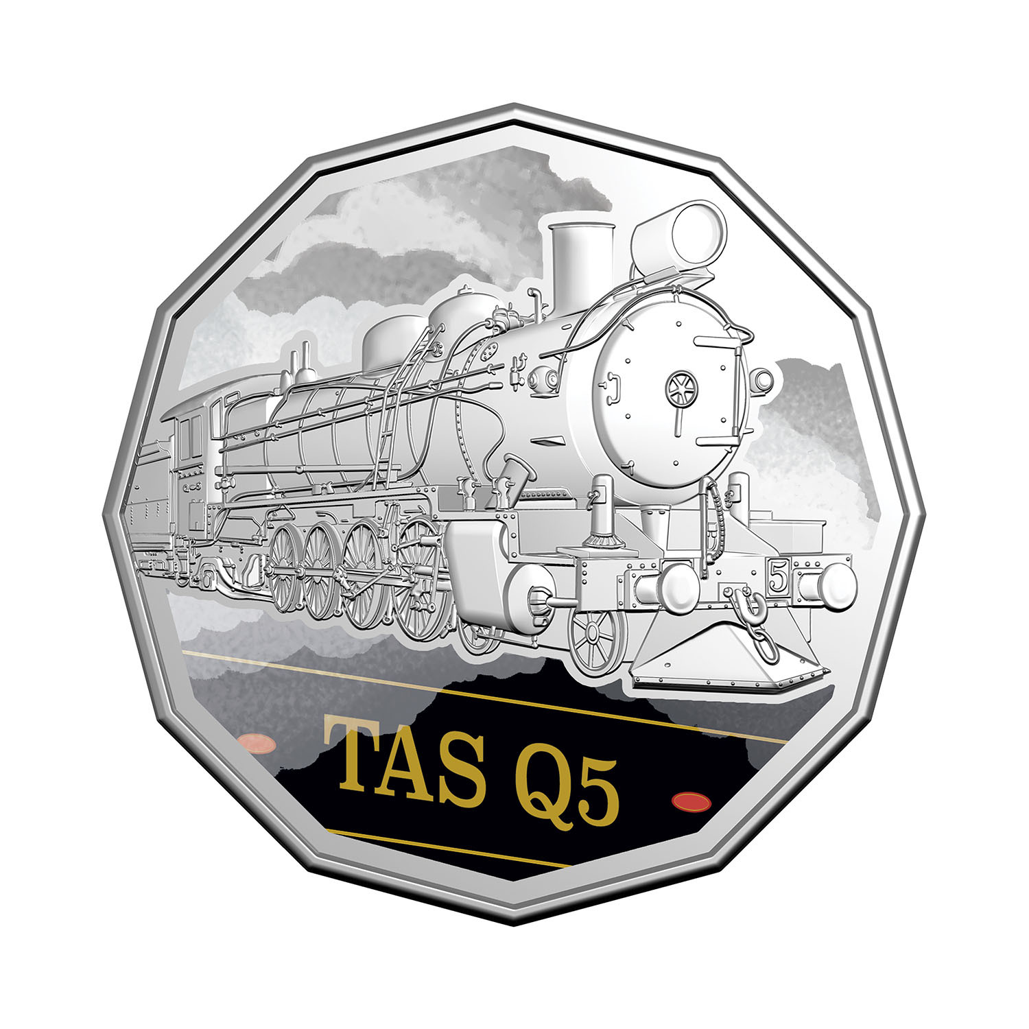 2025 Steam Giants 50c Coloured Uncirculated Seven-Coin Collection ...