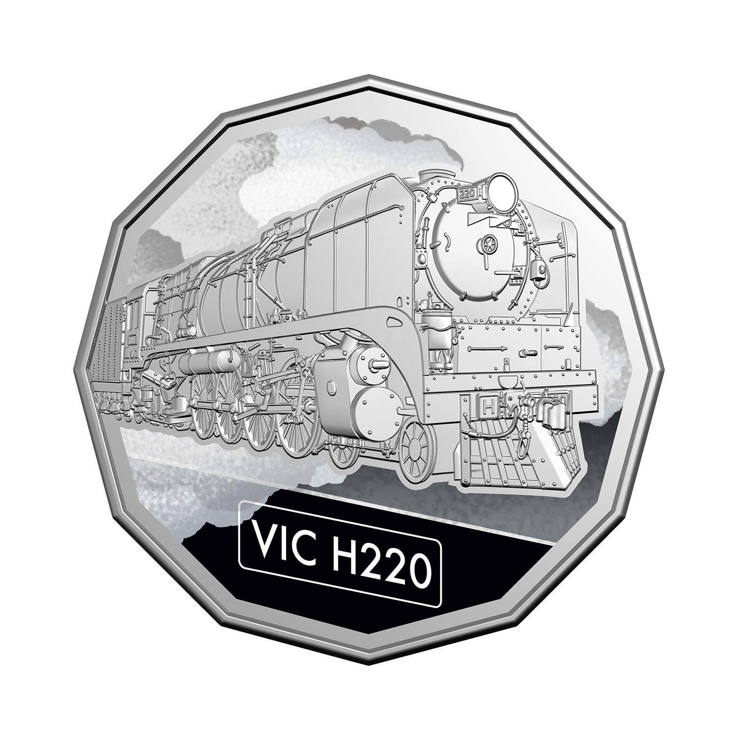 2025 Steam Giants 50c Coloured Uncirculated Seven-Coin Collection ...