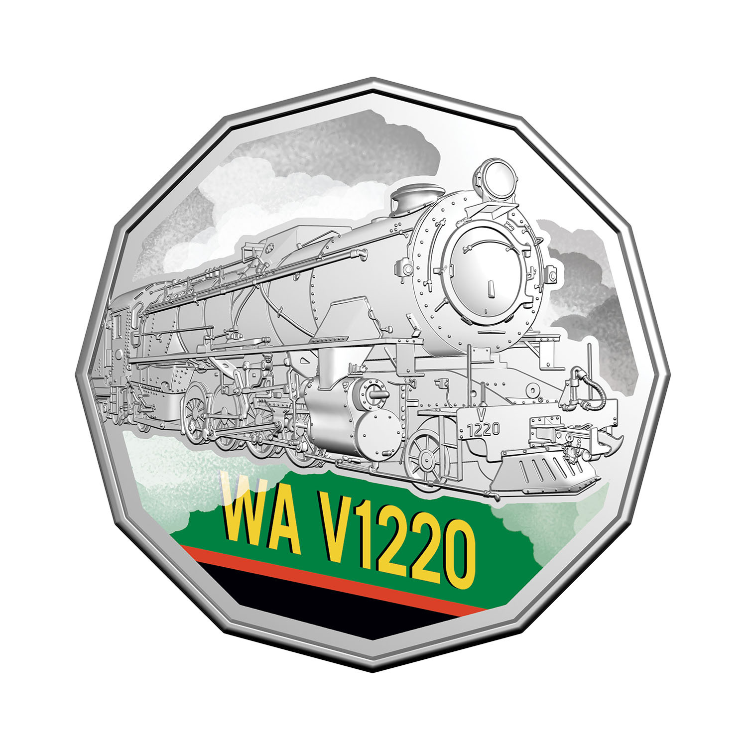 2025 Steam Giants 50c Coloured Uncirculated Seven-Coin Collection ...