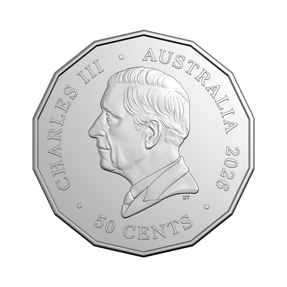 2026 Lunar Series - Year of the Horse 50c Uncirculated Tetradecagon ...