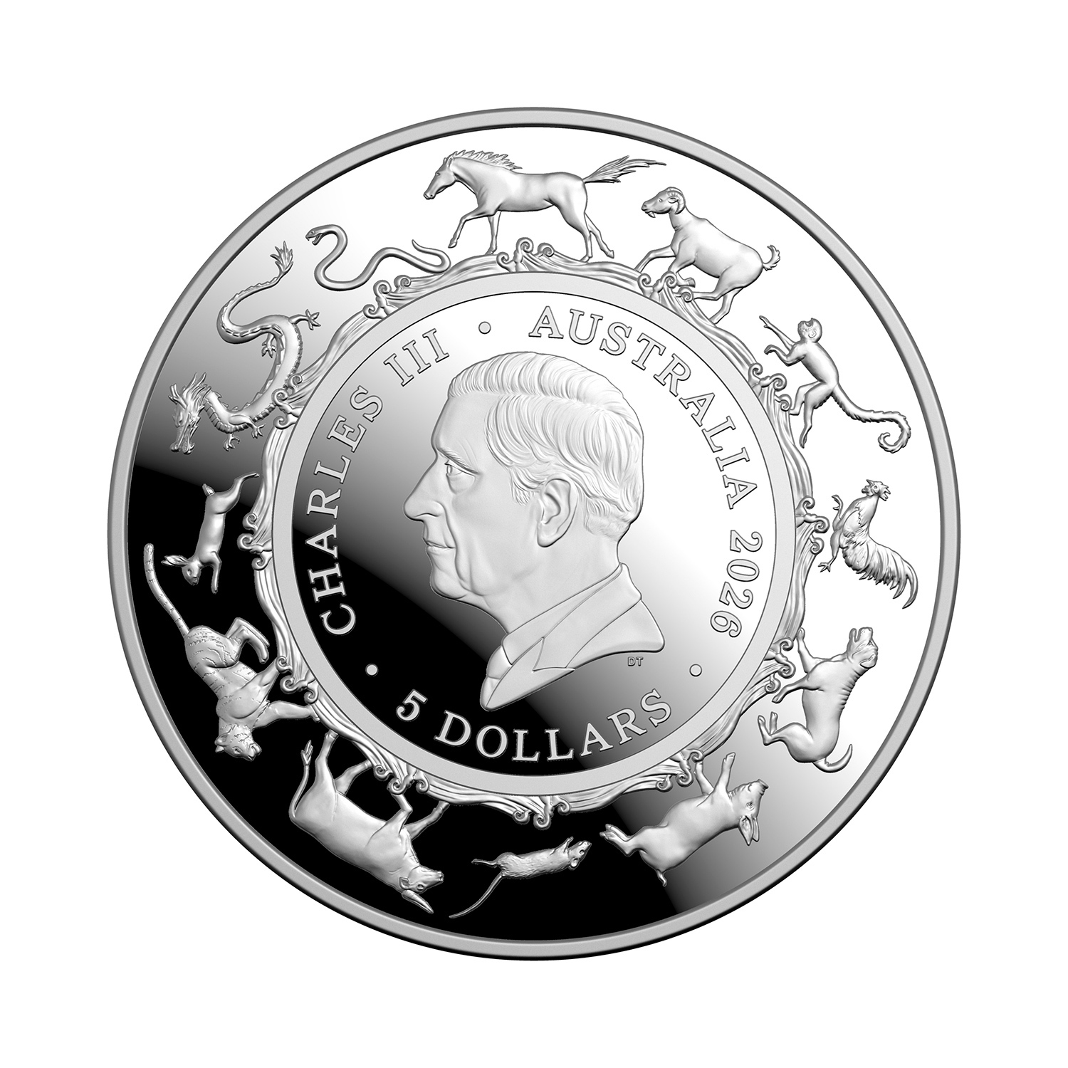 2026 Lunar Series $5 1 oz Fine Silver Proof Domed Coin – Year of the ...