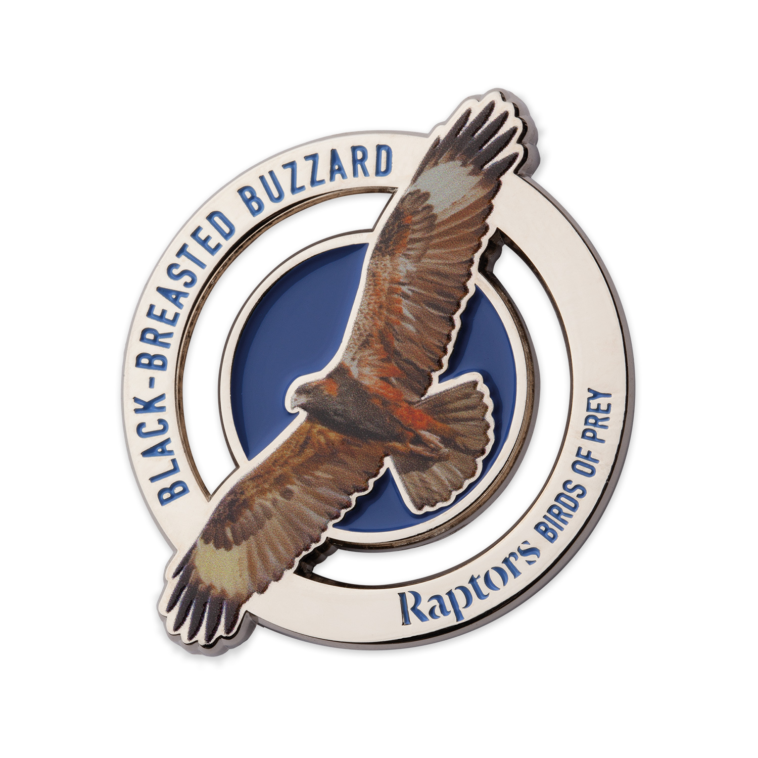 Raptors – Birds of Prey Medallion Cover – Black-breasted Buzzard ...