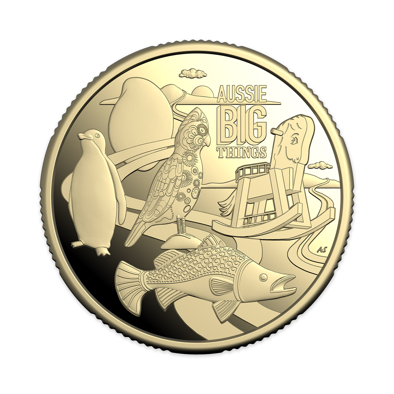 2025 Aussie Big Things 2 Two-Coin AlBr Proof Set - Aussie Big Things 2