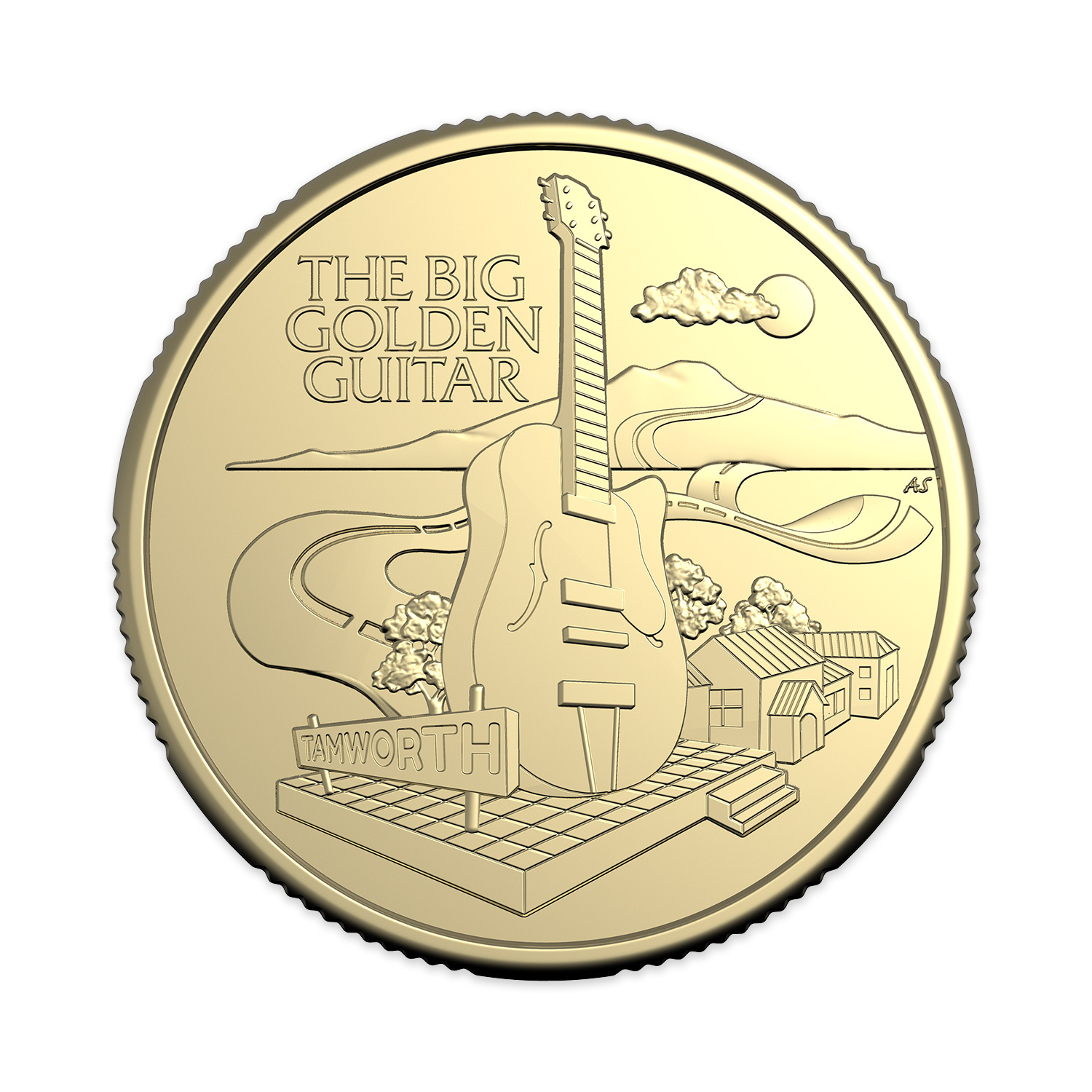 2025 Aussie Big Things 2 Postal Numismatic Cover (PNC) – Golden Guitar ...