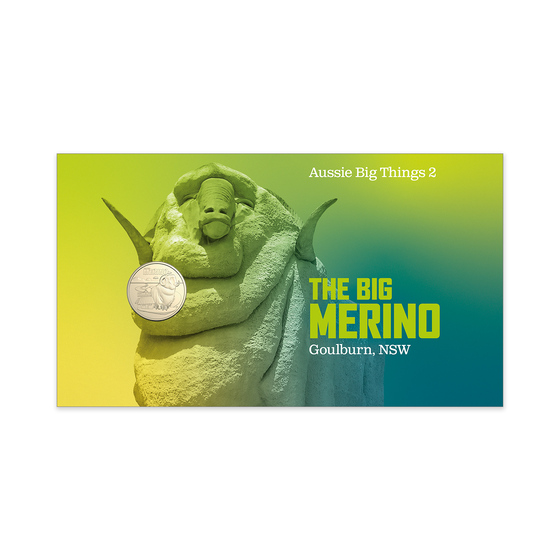 2025 Aussie Big Things 2 Postal Numismatic Cover (PNC) – The Big Merino ...