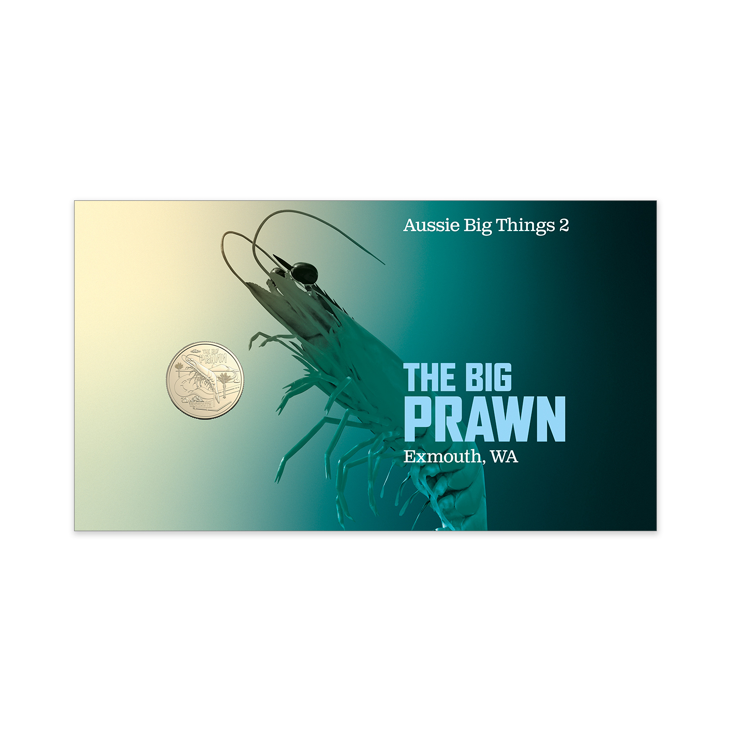 2025 Aussie Big Things 2 Postal Numismatic Cover (PNC) – The Big Prawn ...
