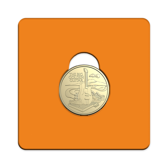2025 Aussie Big Things 2 $1 AlBr Uncirculated – The Big Golden Guitar ...