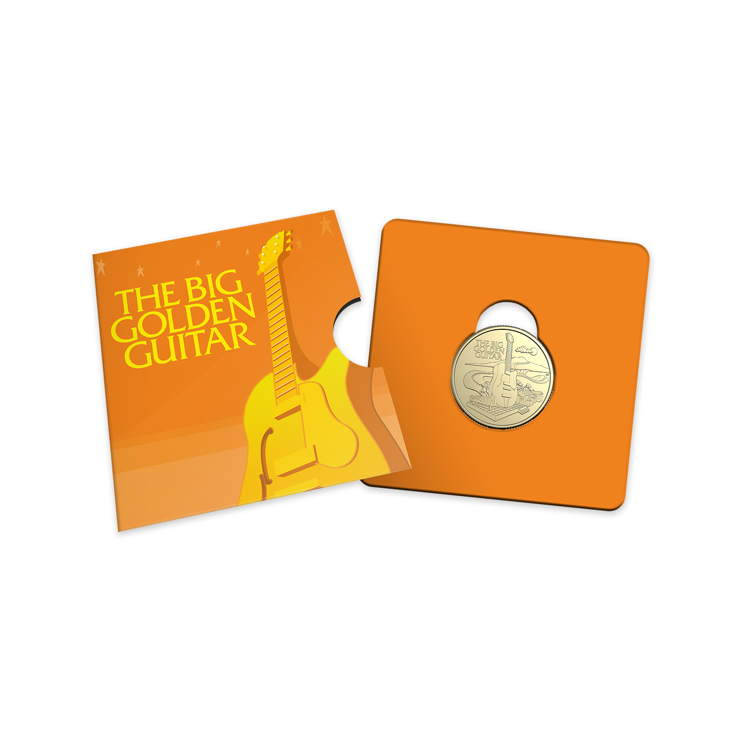 2025 Aussie Big Things 2 $1 AlBr Uncirculated – The Big Golden Guitar ...