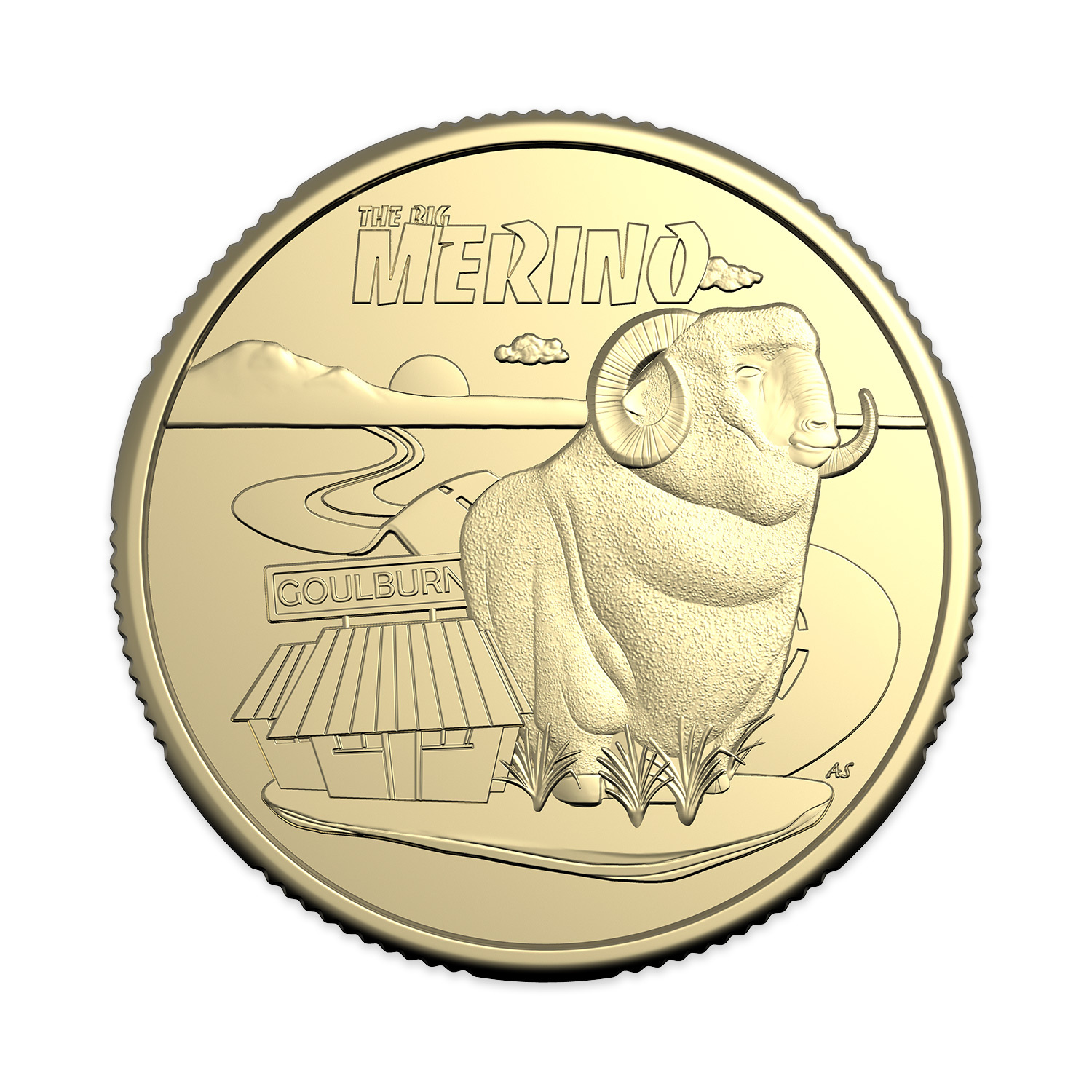 2025 Aussie Big Things 2 $1 AlBr Uncirculated – The Big Merino - Aussie ...