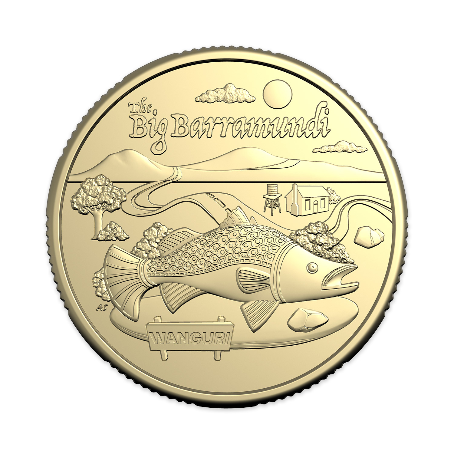 2025 Aussie Big Things 2 $1 AlBr Uncirculated – The Big Barramundi ...