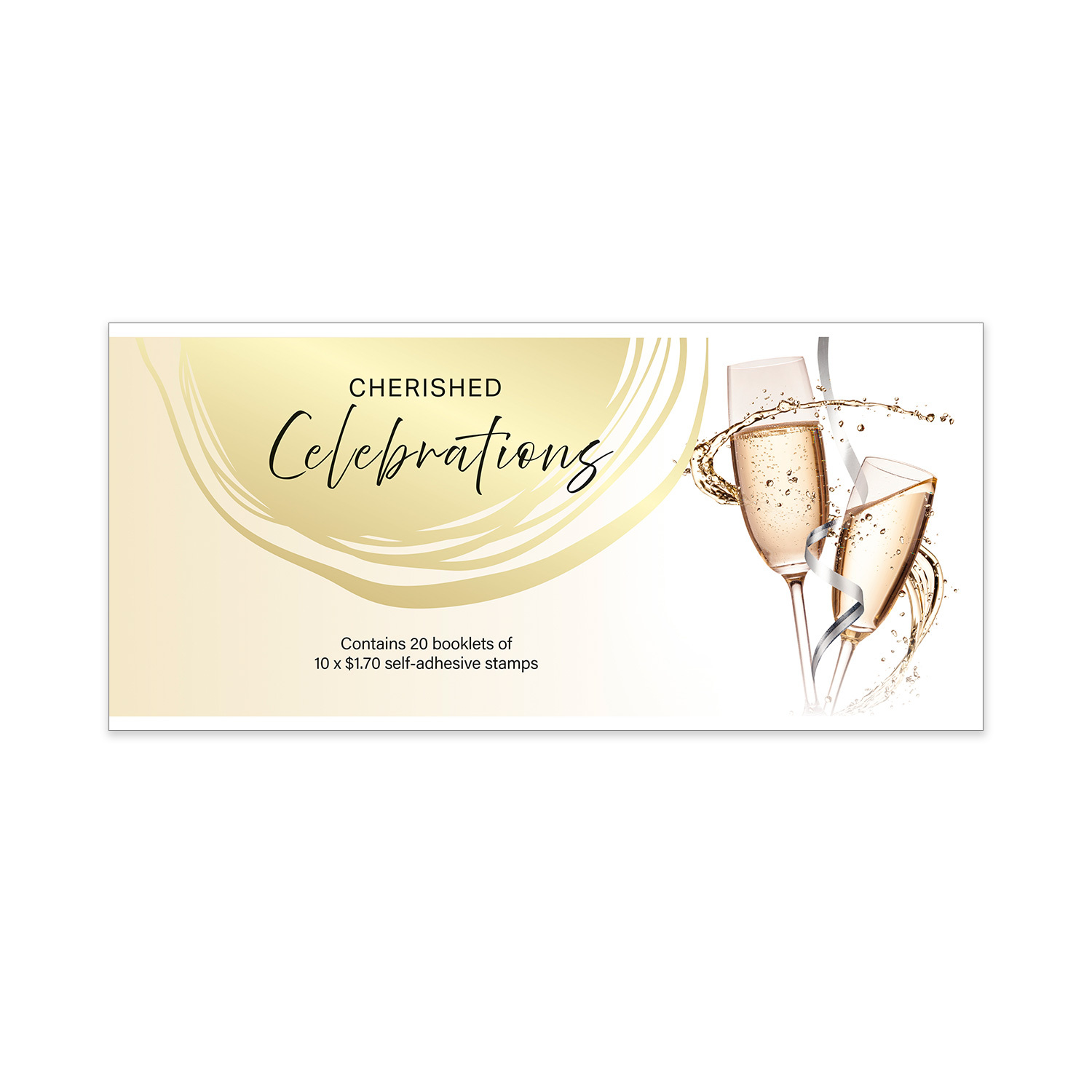 Cherished Celebrations Chequebook of 200 x $1.70 – Champagne Flutes ...