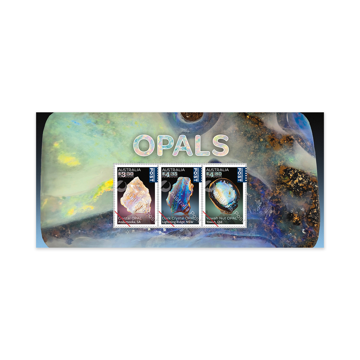 Opals Minisheet International Rate - Opals International