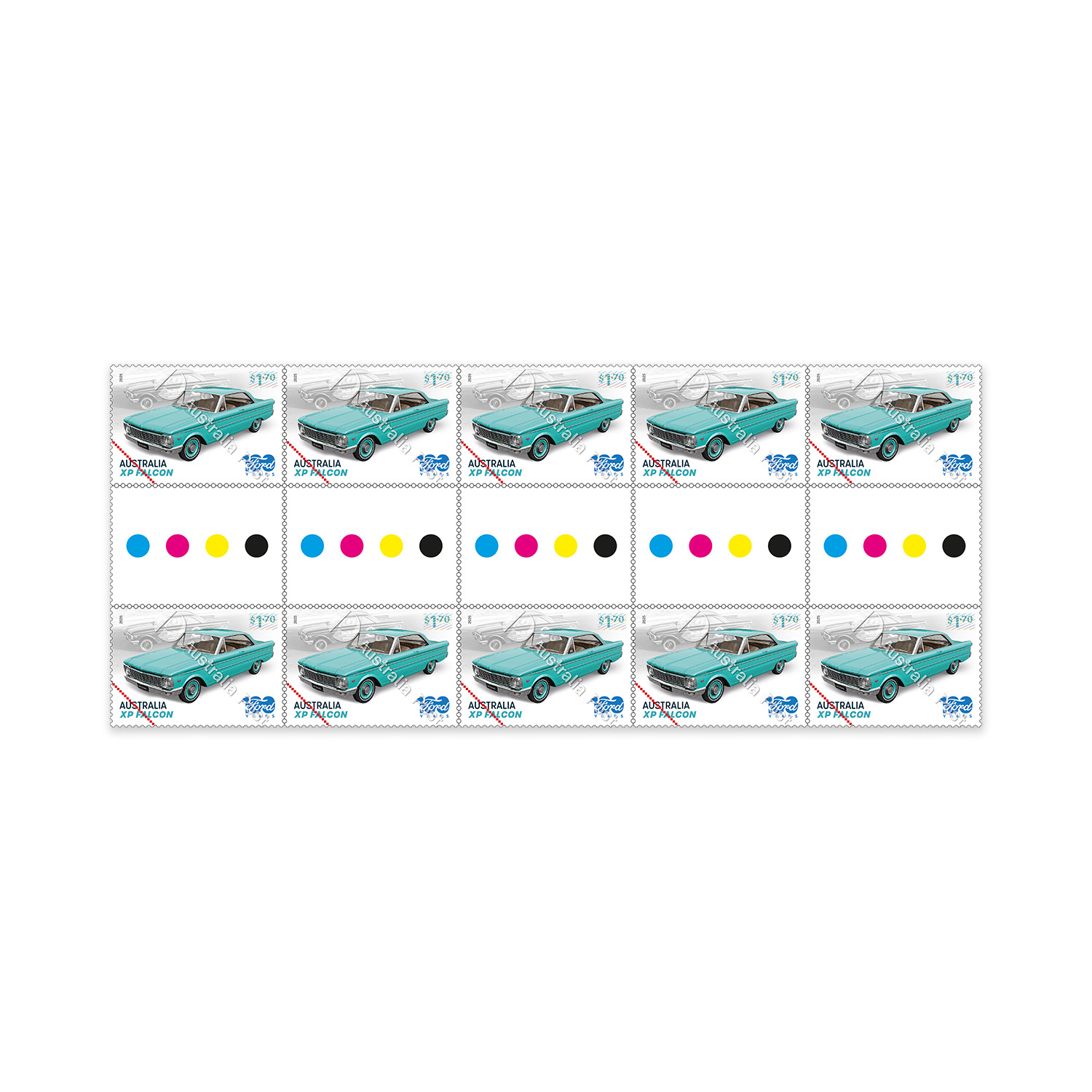 Ford: 100 Years in Australia (XP Falcon) Gutter Strip 10 x $1.70 - Ford ...