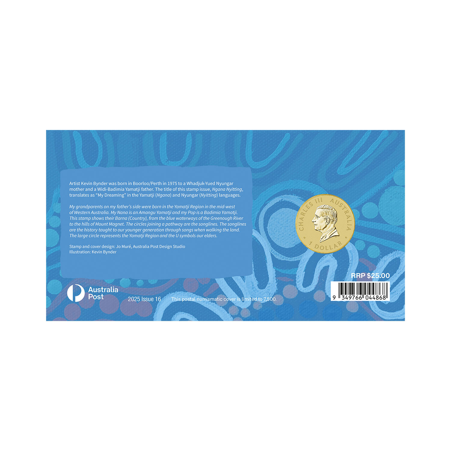 Ngana Nyitting – The Art of Kevin Bynder Blue River Postal Numismatic ...