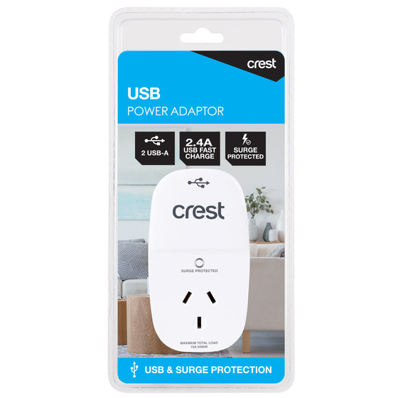 Crest USB Power Adaptor - P14 TECH