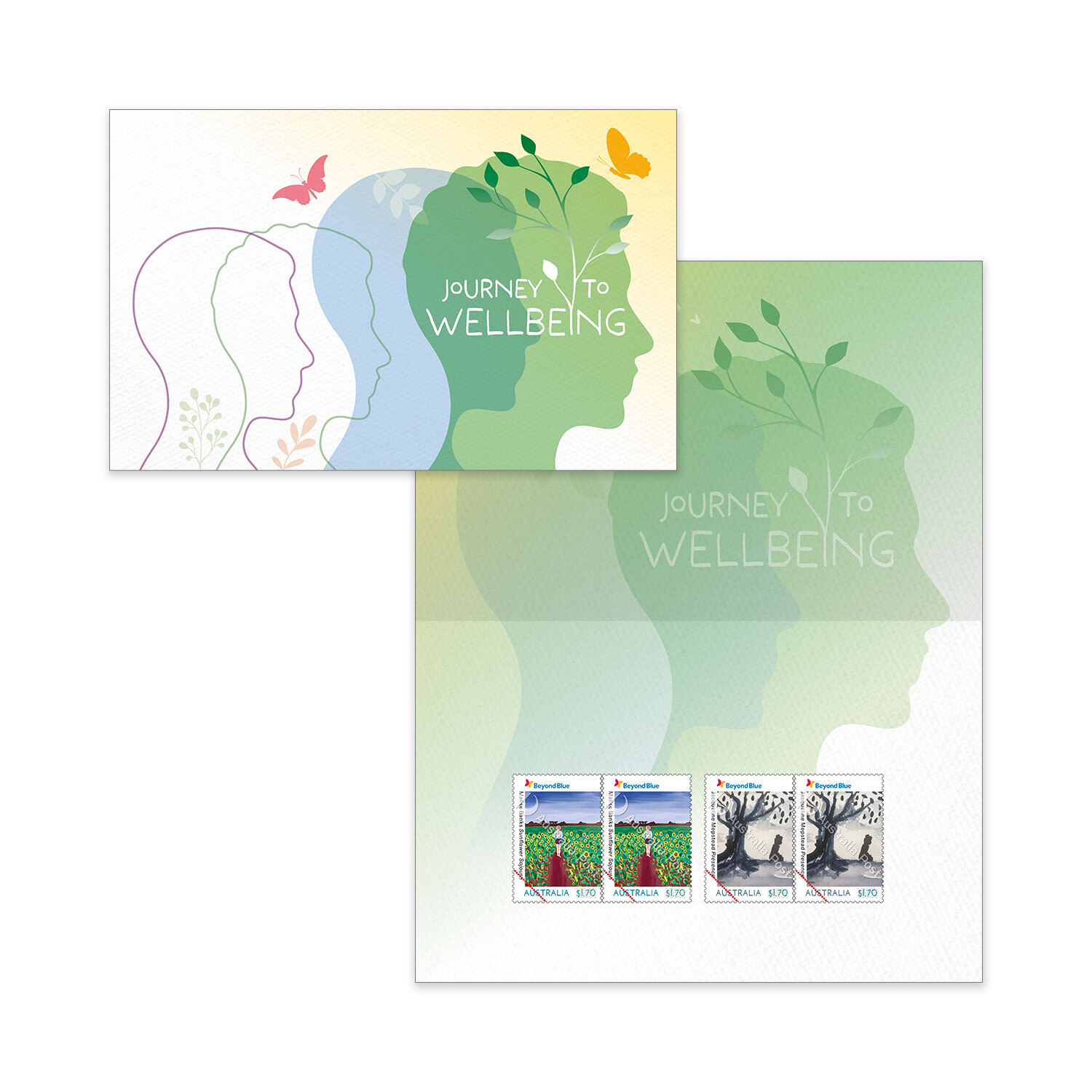 Journey to Wellbeing Stamp Pack - Journey to Wellbeing