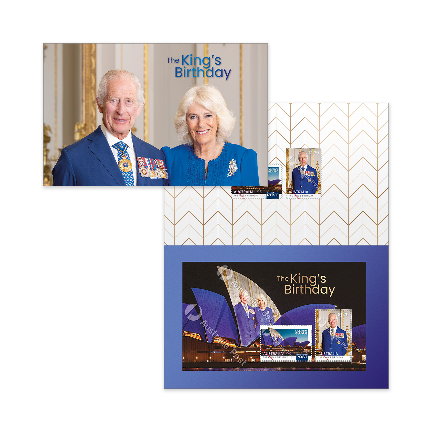 The King's Birthday Stamp Pack - View all