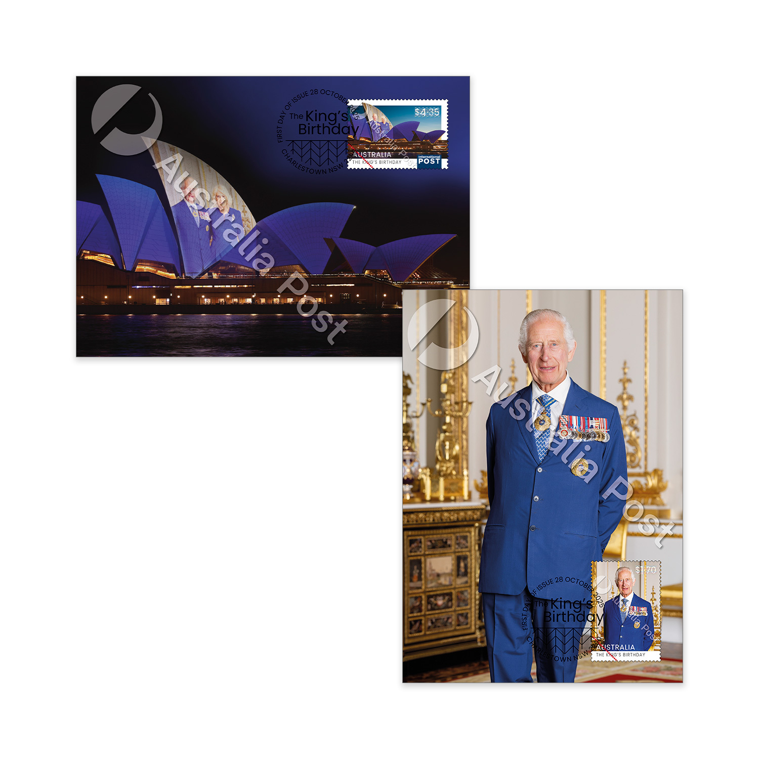 The King's Birthday Maxicard (Set of 2) - View all