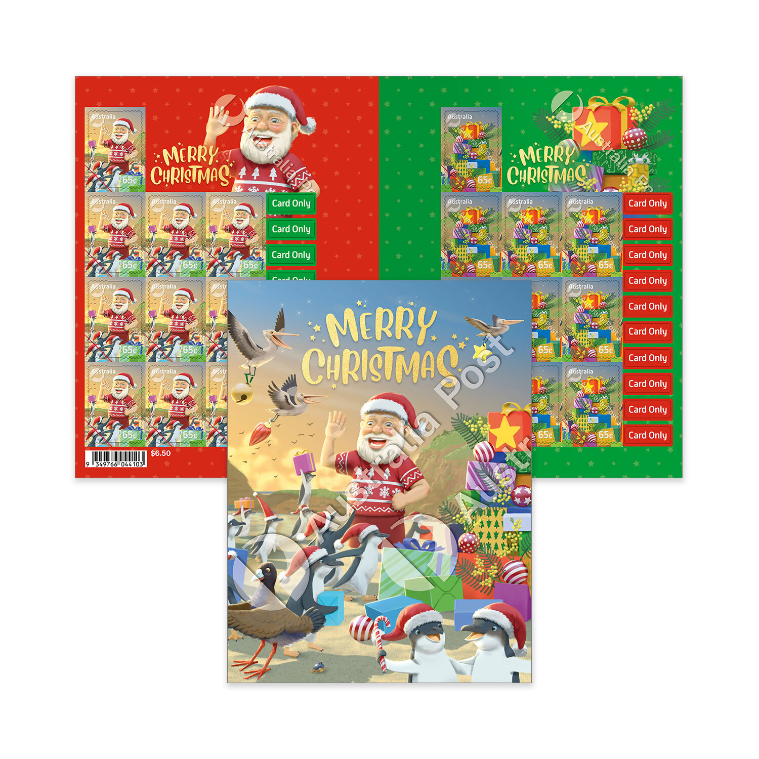 2025 Christmas-Secular Embellished Sheetlet Pack - Christmas 2025