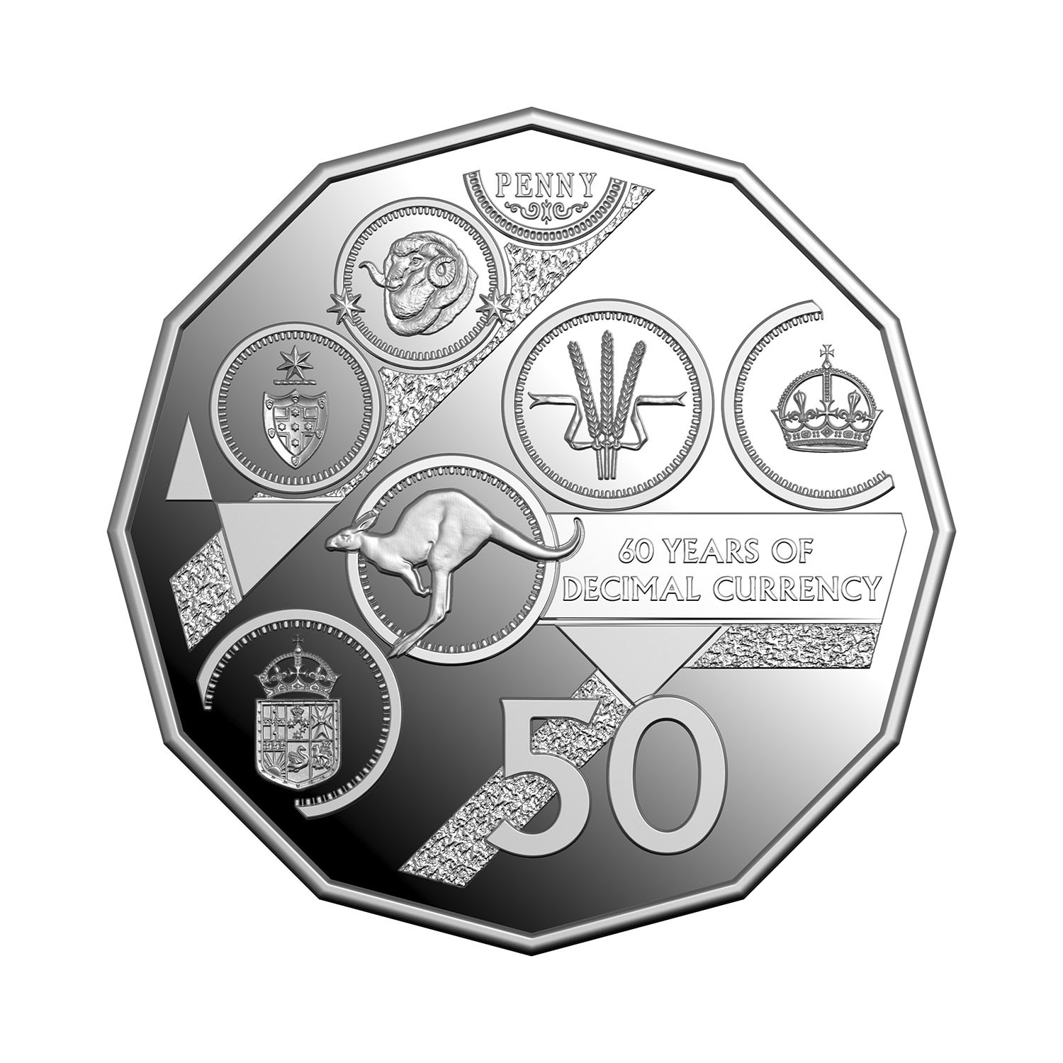 2026 AlBr CuNi Cu Proof Six-Coin Year Set – Decimal Currency 60th ...