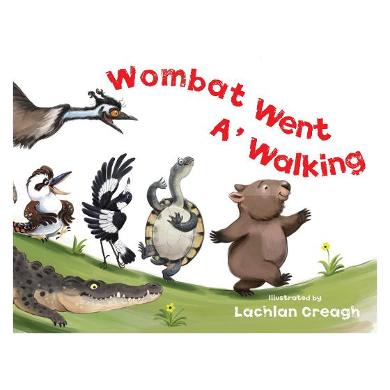 'Wombat Went A' Walking' - Books