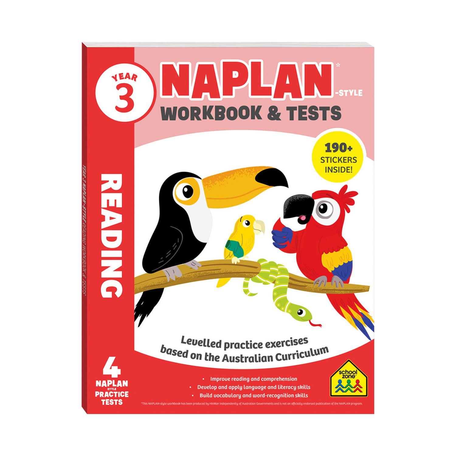School Zone Naplan – Reading Workbook and Tests - Educational
