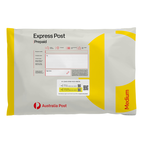 Express Post Prepaid Satchel Medium – 10 Pack - Express Post