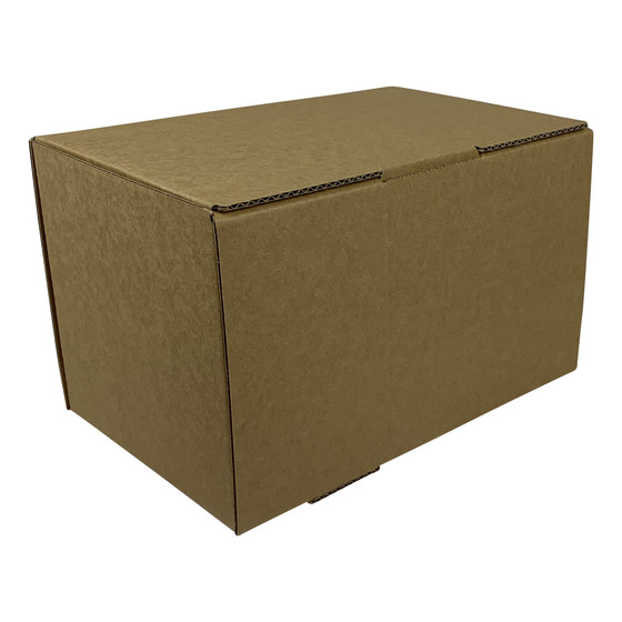 5kg Satchel Mailer Box 205 x 195 x 305mm Kraft – 10 Pack - Packaging
