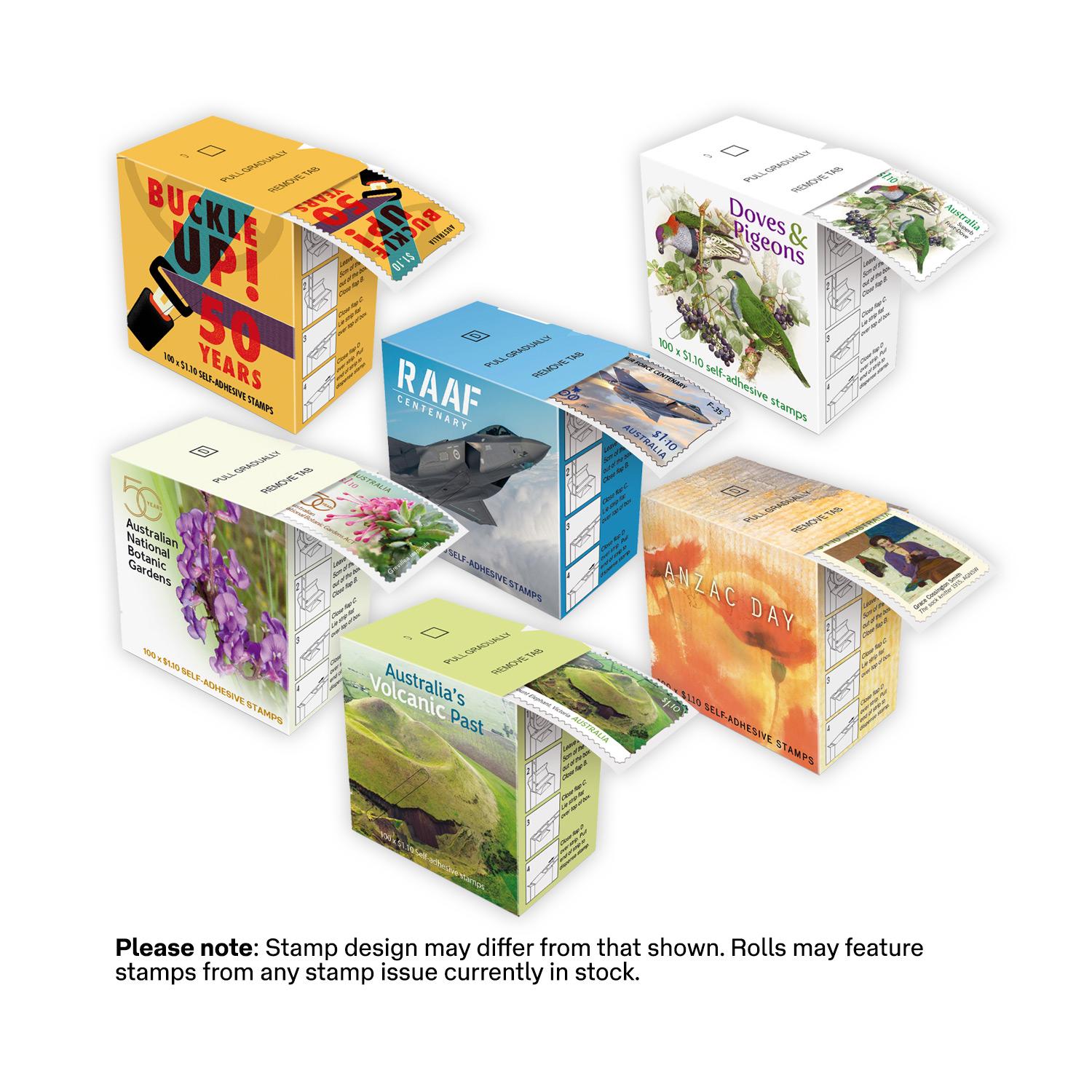 How Much is a Roll of 100 Postage Stamps? - Food Stamps