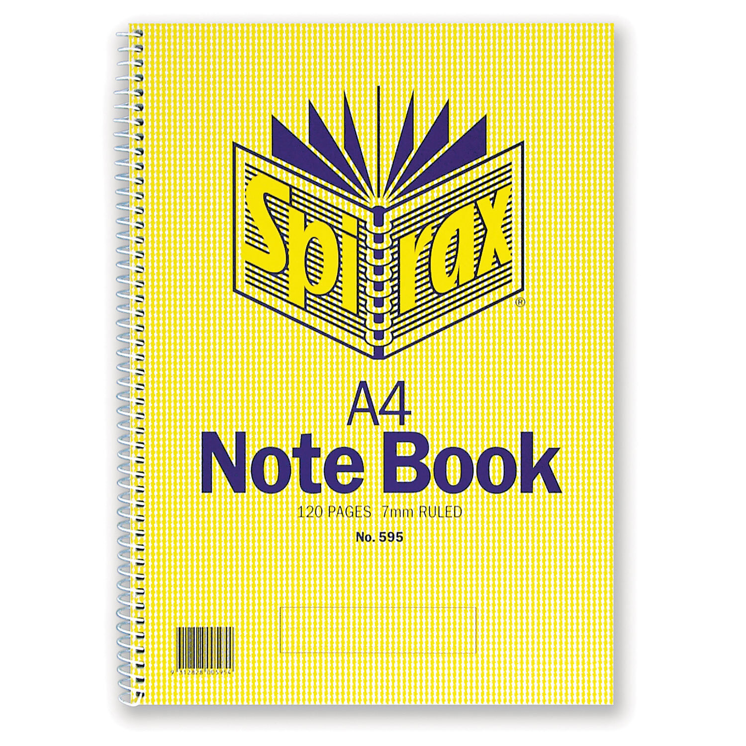 Spirax No. 595 A4 Notebook 120 Pages – 10 Pack - Stationery