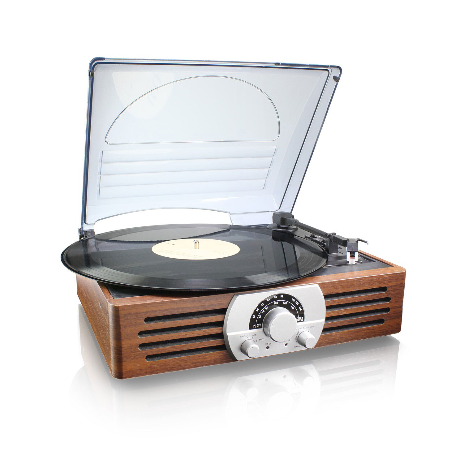 Thomson Retro 3 Speeds Turntable With AM/FM Radio - Tech
