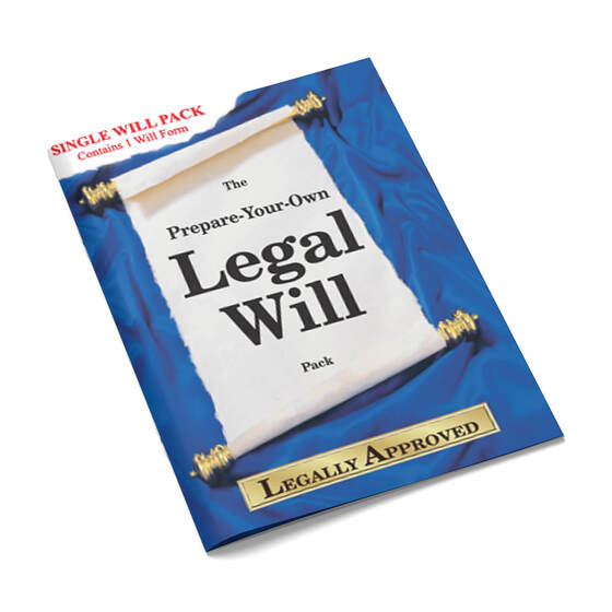 Prepare Your Own Legal Will Kit Pack – Single - Will kits and legal ...