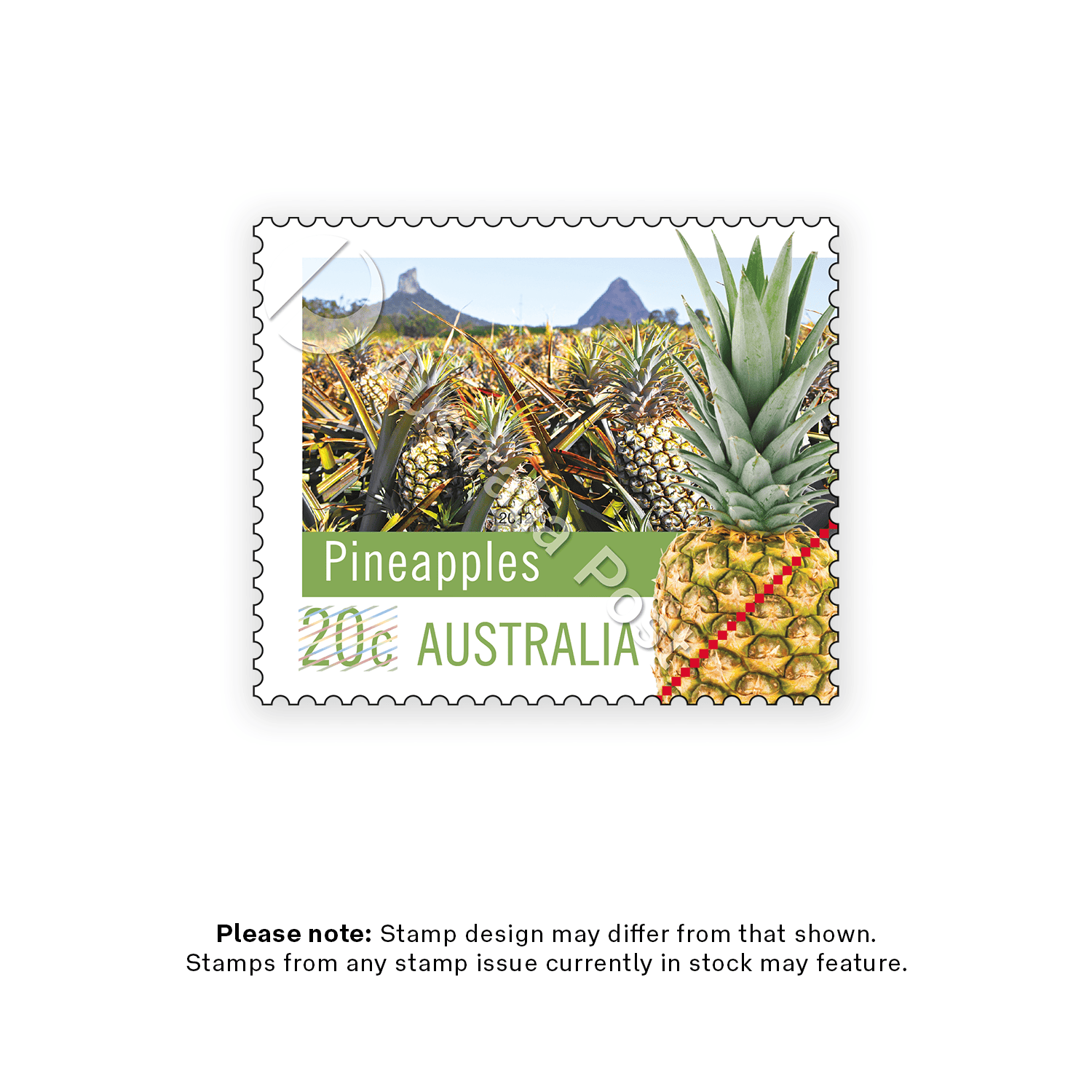 Sheet of 50x 20c Stamps - Stamps