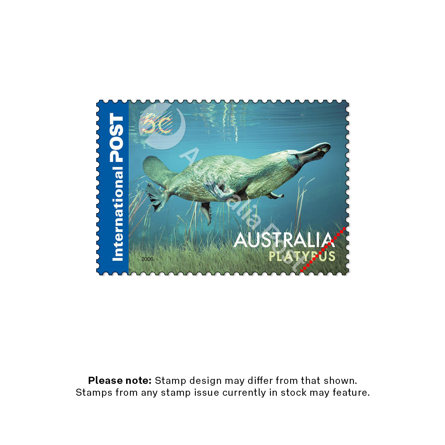 Sheet of 50x 5c International Stamps - International postage stamps