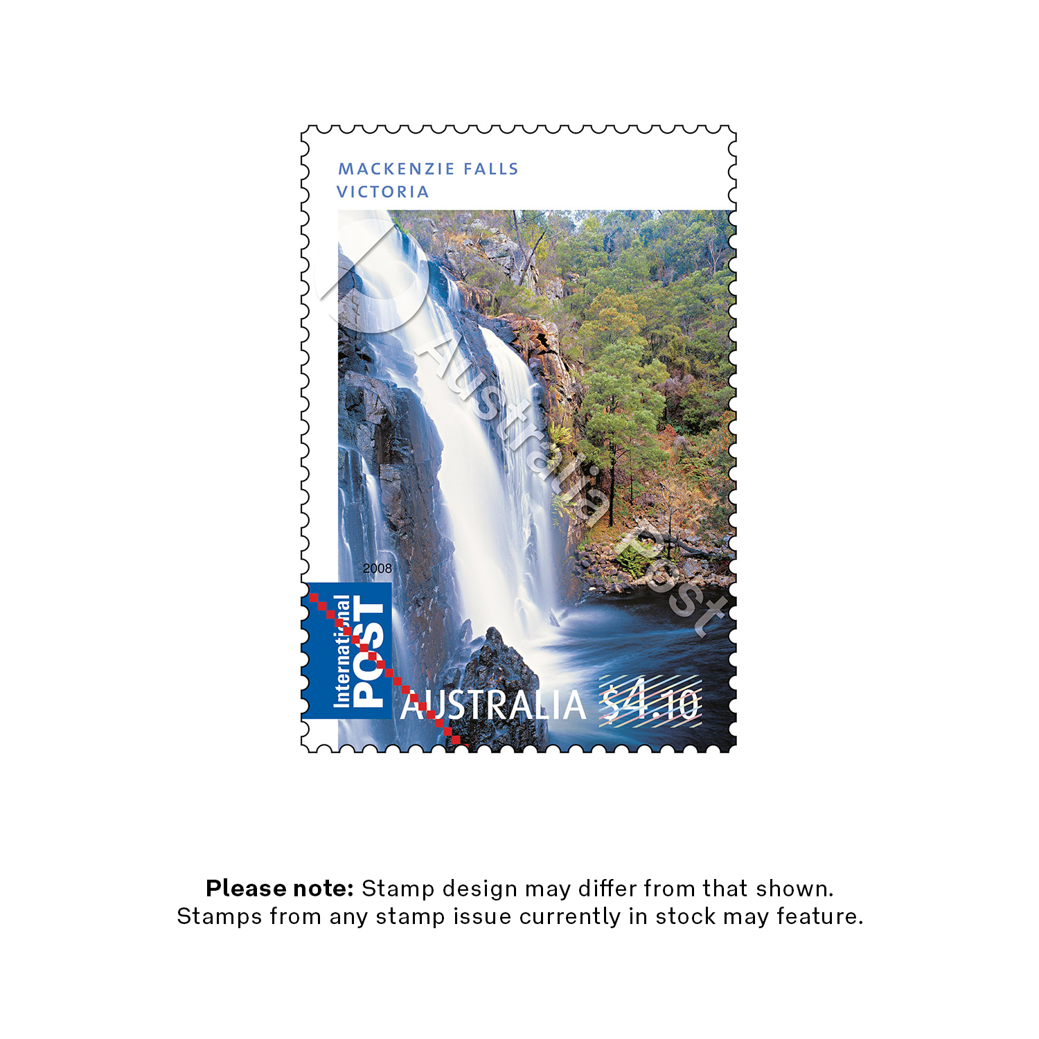 Sheet of 50x $4.10 International Stamps - Stamps