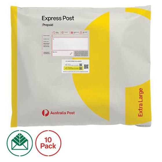 Express Post Prepaid Satchel Extra Large – 10 Pack - Express Post
