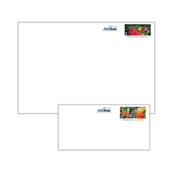 Native Birds International Prepaid Envelope Set - Postal stationery