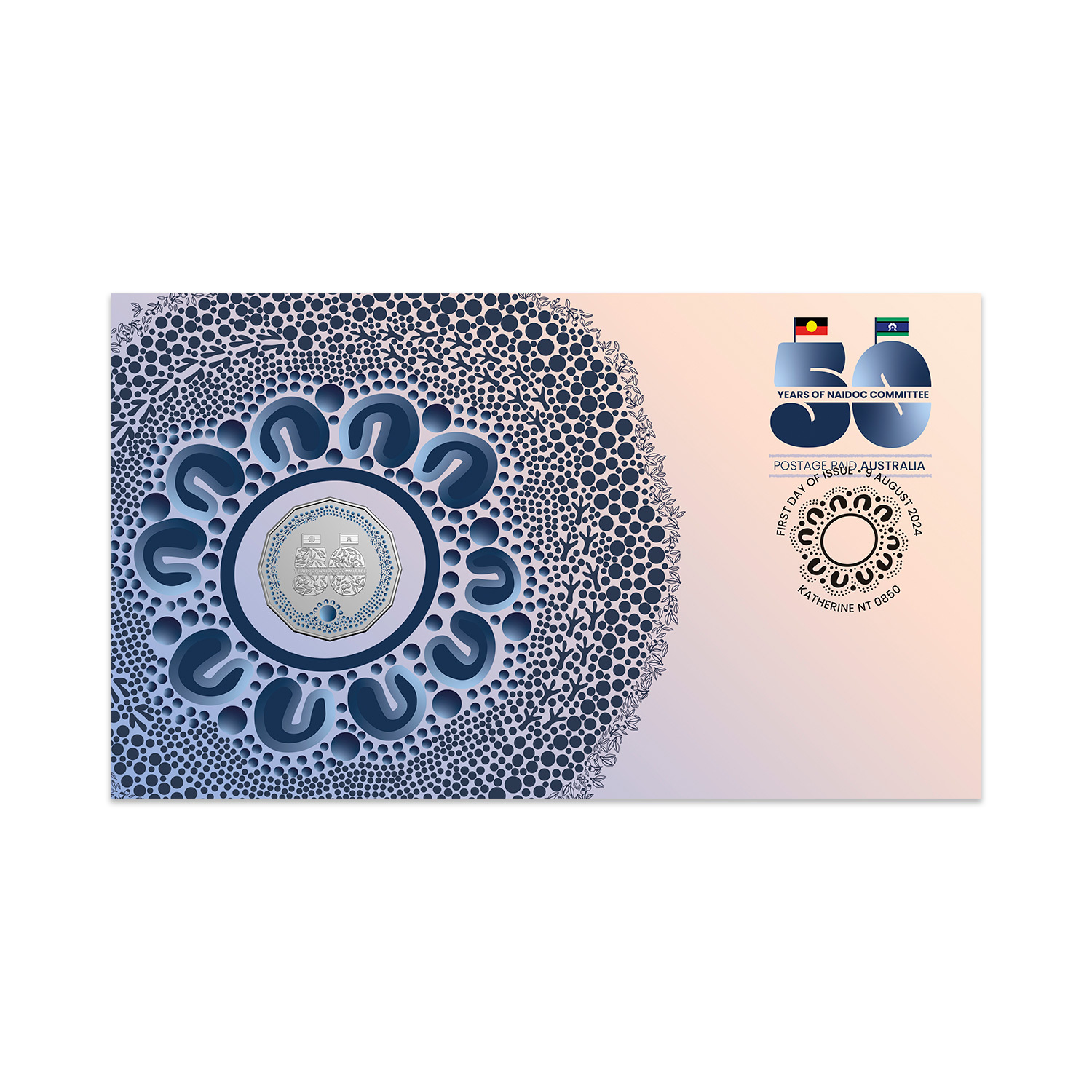 50 Years of NAIDOC Committee Postal Numismatic Cover (PNC) - Postal ...
